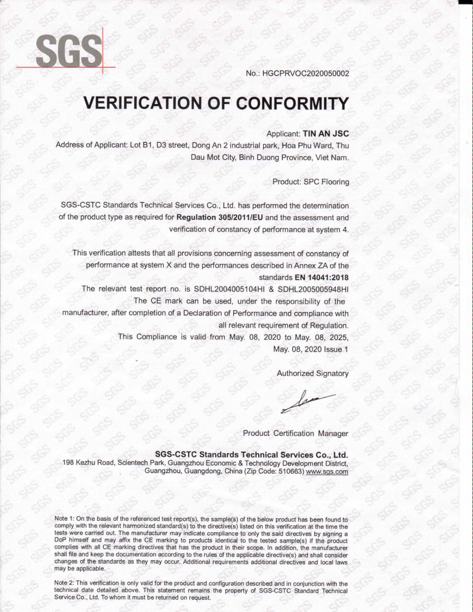 TA-002 – Laminate Flooring Company